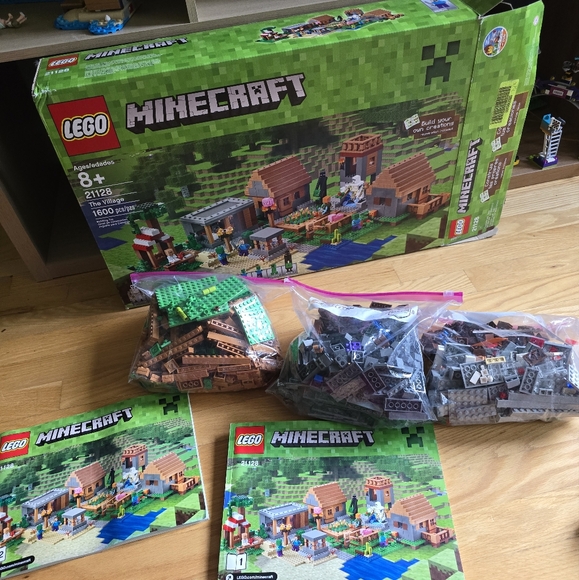 Lego | Toys | Lego Minecraft The Village | Poshmark